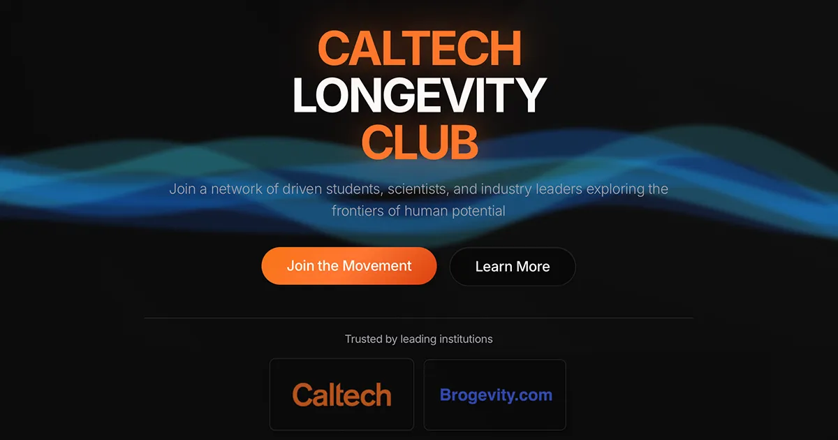 Caltech Longevity Club